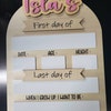Wooden Dog Family Sign Engraved Family Name Sign, Family Keepsake Gift ...