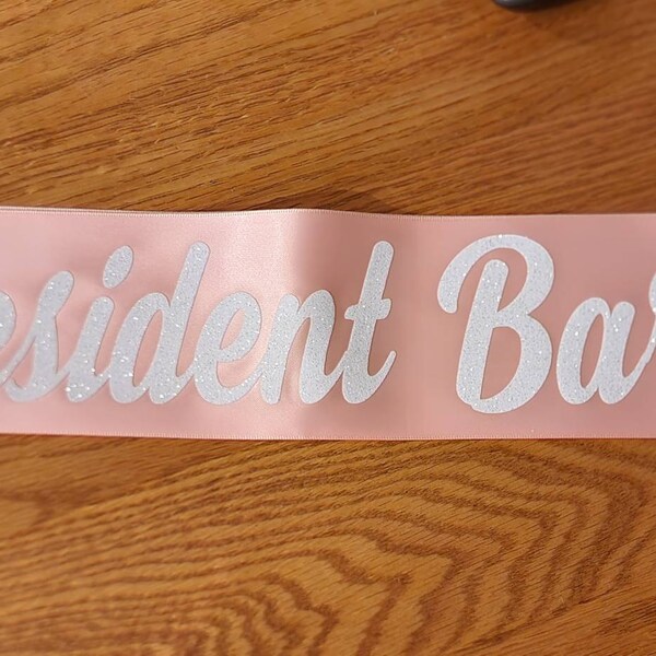 Personalized Satin Sash - Pageant Sash - Personalized Sash - Birthday ...