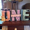 Spooky One 3D Letter, the Spooky One, Pink Halloween, Custom 3D Letter ...
