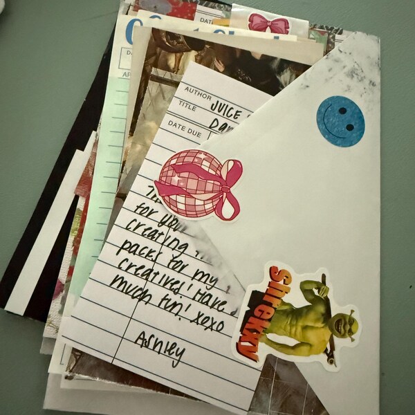 Aesthetic Sticker/collage Sheet (instant Download) - Etsy