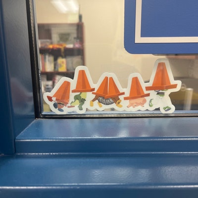 Toys Crossing Peeker Car Decal/ Toy Story Pixar Peekaboo Window Bumper ...