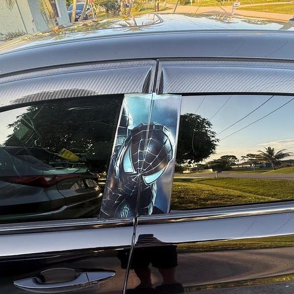 Car Pillar Custom Upload Art - Car Doors Livery Pillar Decal Sticker ...