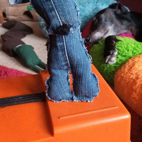 UPCYCLED DENIM CAT Pdf Digital File Tutorial Make a Cute Kitten Home ...