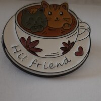 Kawaii Frog Pins Juice Pin Cartoon Pins Hard Enamel Pins Hat Pins ...