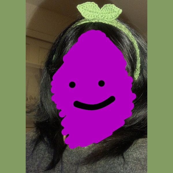 Crochet Cotton Sprout Headband - Etsy