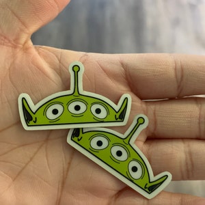 Glow in the Dark Toy Story Alien Sticker - Etsy