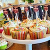Final Fiesta Cupcake Toppers With Custom Face Photo and Sombrero, Cinco ...