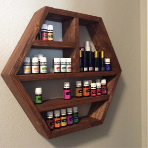 Essential Oil Shelf, Essential Oil Stoage, Oil Holder, Oil Shelf, Large ...