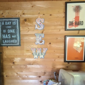 Giant Vintage Retro Style Popcorn Sign Movie Night Home Cinema - Etsy