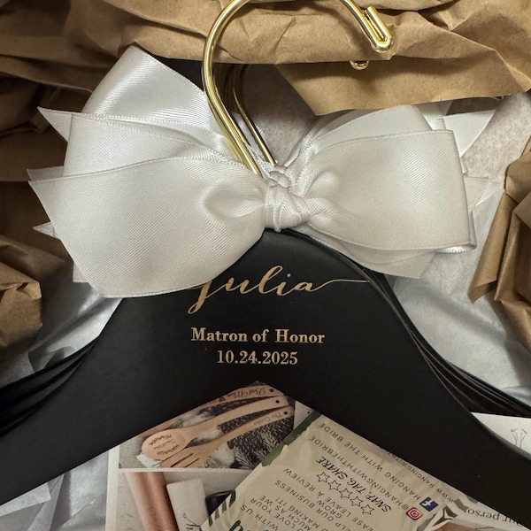 Personalized Bridesmaid Hangers, Bridesmaid Proposal Gifts ...