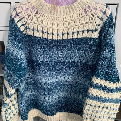 Easy Crochet Afghan Pattern-crochet Blanket Pattern-cozy HARMONY ...