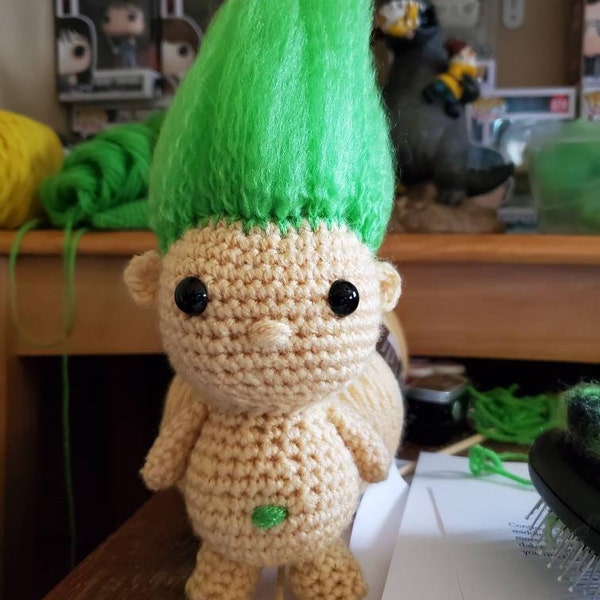 Amigurumi Troll Pattern- PDF PATTERN ONLY- Troll Pattern- Trolls ...