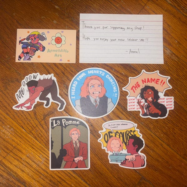 IWTV Large Stickers - Etsy