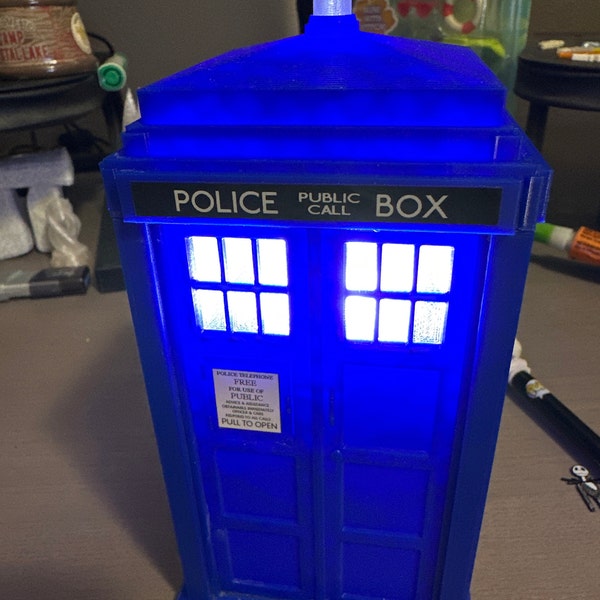 TARDIS 6" Lighting Kit - Etsy