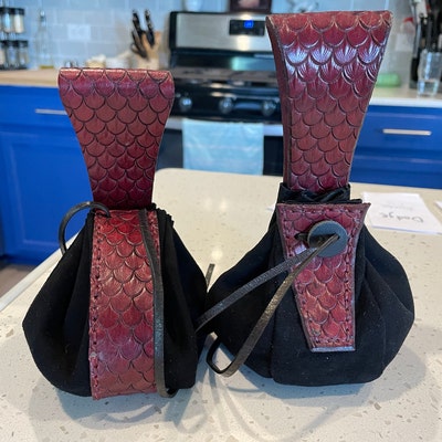 Dragon Pouch Fantasy Costume RPG Dice Bag - Etsy