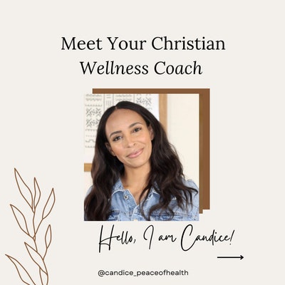 Christian Wellness Coach, Health Coach Social Media Templates With ...
