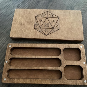 Personalized Engraved Wood Dungeon Master Screen With Custom Side ...