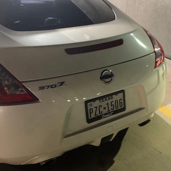 Devil Z Wangan Midnight Black License Plate Frame Frames JDM Racing ...