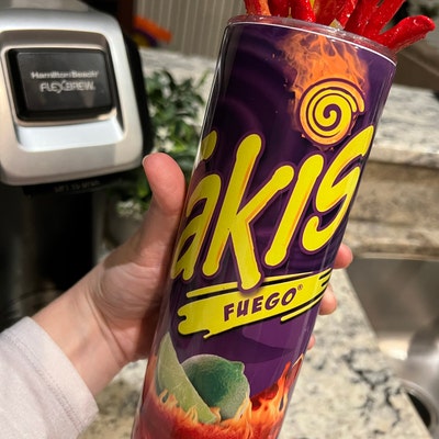 Takis STRAIGHT Full Wrap 20oz Skinny Tumbler PNG Digital Download - Etsy