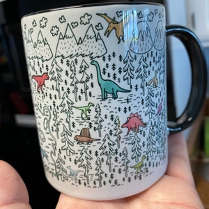 Tea Rex Mug-t Rex Mug-dinosaur Mug-paleontology | Etsy