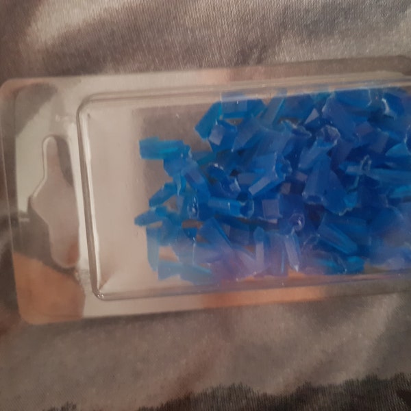 BLUE Resin Crystals - for Miniature Bases Wargames Model Scenery ...