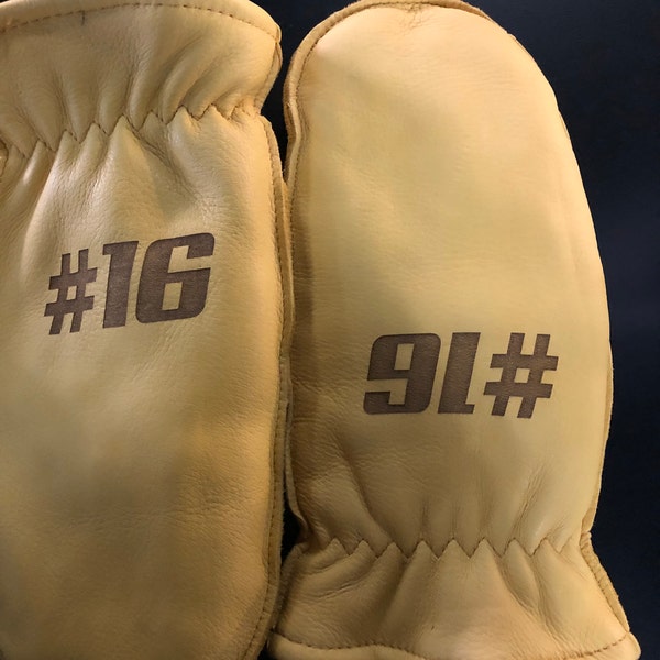 Custom Engraved Chopper Mittens- Finger Style - Etsy