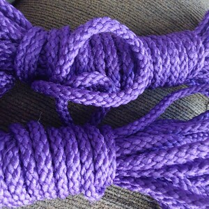 100 Ft Set 6mm Black Bondage Shibari Rope - Etsy