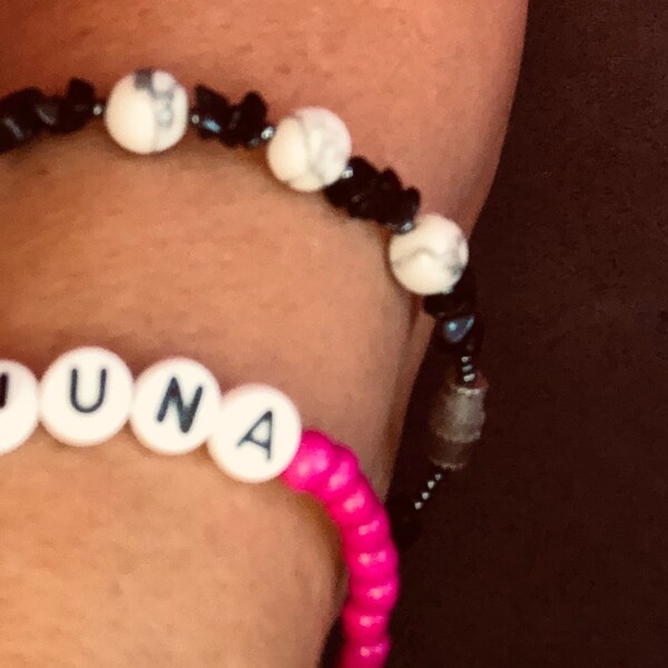 Custom Name Bracelets - Etsy