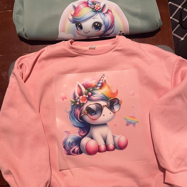 Cute Ghost DTF Transfer, Halloween Design, Ready to Press, Iron on ...