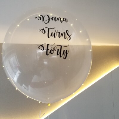 Engagement Balloon Future Mrs. Balloon LED Balloon Custom - Etsy