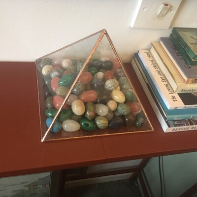 Pyramid Box, Wedding Decoration, Crystal Storage, Jewellery Box ...