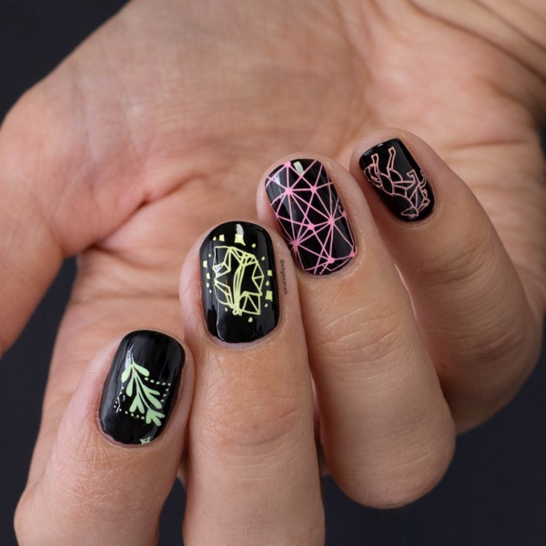 798-804 "milky Neons And..." - Nail Polish Set - Etsy