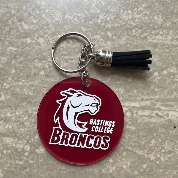 Custom College Keychains/ Any College You Want! - Etsy