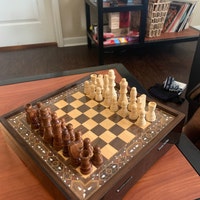 VIP Wooden Chess Set, With Wooden Chess Pieces, Chess Sets With Board ...