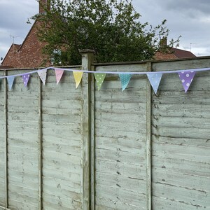 Handmade Outdoor Waterproof Bunting Rainbow Bright Mix | Etsy