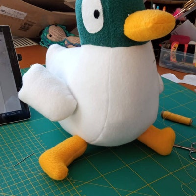Duck Plush Sewing Pattern PDF Download - Etsy