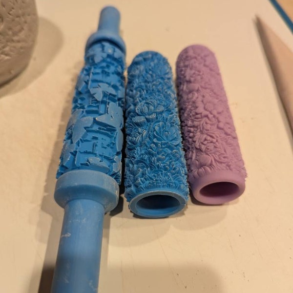 Mandala Deep Impression Texture Roller - Etsy