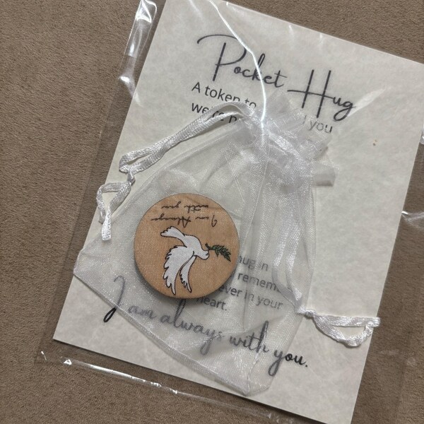 Dove, I Am Always With You, Dove Token, Miss You, Thinking of You Hug ...