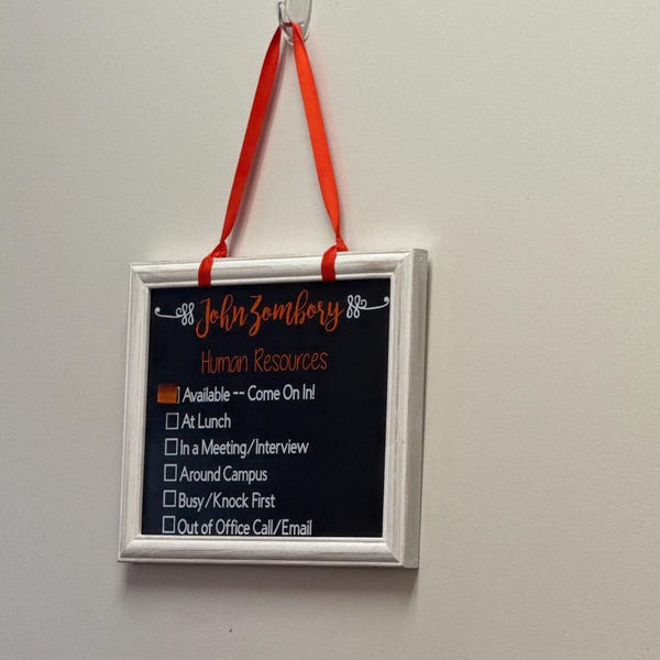 Activity Director Sign,campus Director Sign,at a Training Sign,training ...