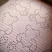 Arthur Blanket | Filet Crochet Blanket Pattern | Baby Blanket Crochet ...