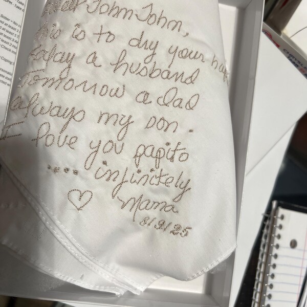 Personalized Silverware Holders Embroidered by Wedding Tokens-place ...