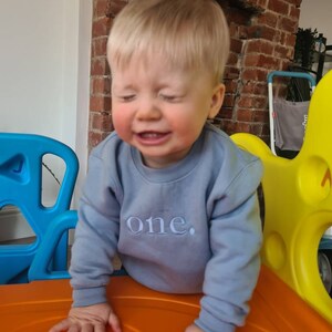 Personalised Birthday Jumper Embroidered 1st Birthday Top | Etsy