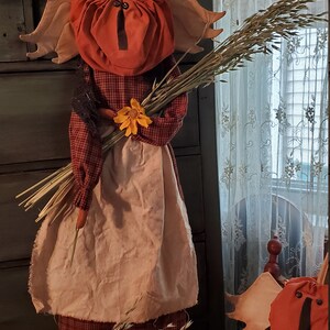 Gertie Gives Thanks A Primitive Folk Art Pattern by - Etsy