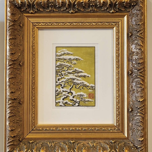 Tree No. 14 Woodblock Print Artist Proof - Etsy