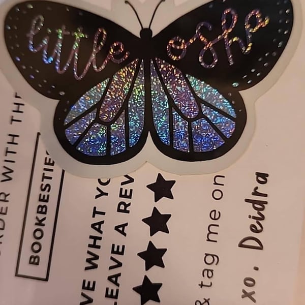 Little Osha Butterfly Sticker, Quicksilver Callie Hart Sticker, Saeris ...
