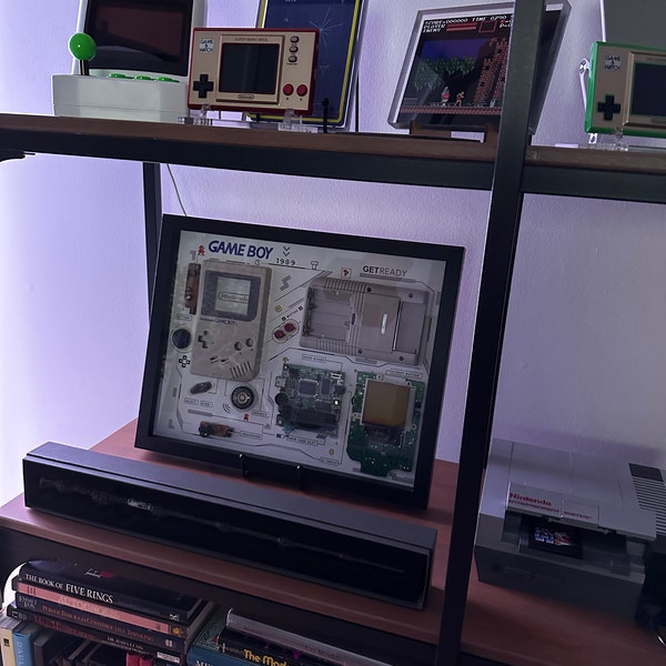Disassembled Gameboy Advance Frame, Disassemble Art, GBA Teardown ...
