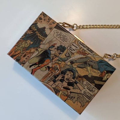 Superhero Clutch Comic Book Personalized Clutch Superhero Purse ...