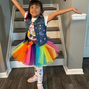 Paint Party Outfit, Tutu Overalls, Paint & Sip Party, Denim Tutu Jumper ...