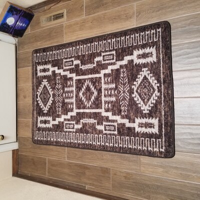 Rustic Rug Rustic Area Rug Rustic Decor Rustic Home Decor - Etsy