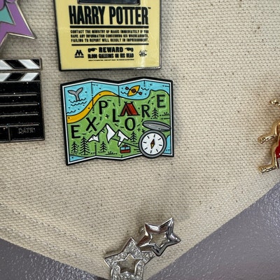 Wave Enamel Pin Badge, Designed by Cold up North - Etsy